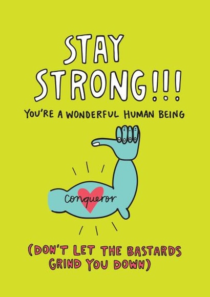 Stay Strong Card | thortful