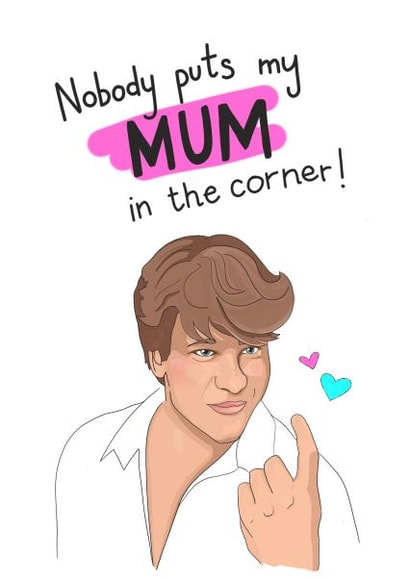 Dirty dancing themed card | thortful