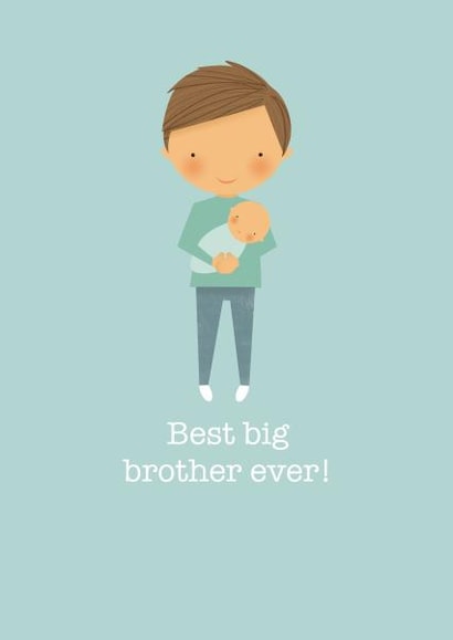 Best big brother ever card | thortful