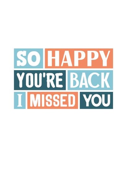 Welcome Back We Missed You Welcome Back We Missed You Cards Free 7