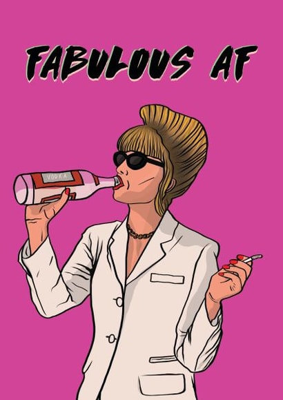 AbFab Absolutely Birthday Card 13965 | thortful