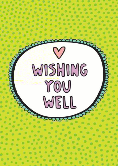 Wishing You Well Card | thortful