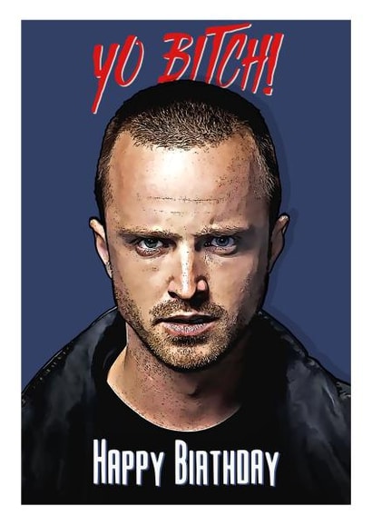 jesse pinkman Birthday Card 14878 | thortful