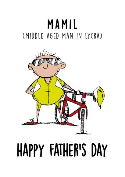 Mamil Father's Day card | thortful