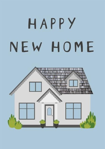 Happy New Home House Card | thortful