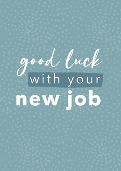 Good Luck card from Laura | thortful