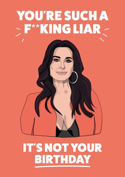 Kyle Richards RHOBH Birthday Card 16329 | thortful