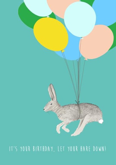 Funny Bunny Birthday Card | thortful