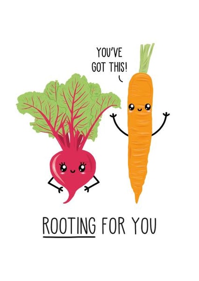 Funny Support Card, Rooting | thortful