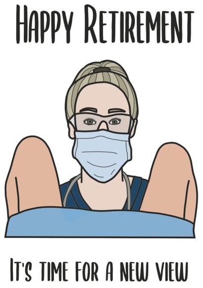 NHS Nurse Retirement Card | thortful