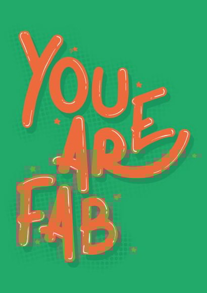 You Are Fab Card | thortful