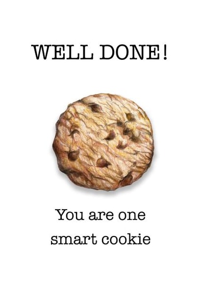 Smart Cookie Congratulations Card | thortful
