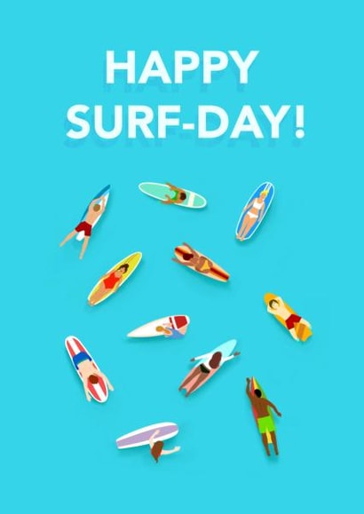 Happy Surf-Day! 1001 | thortful