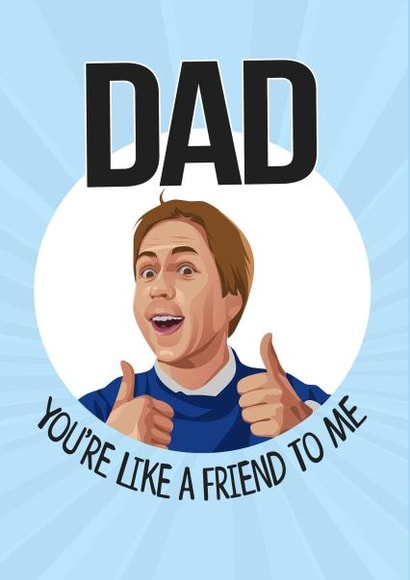 Friends The Inbetweeners Father's Day Card | thortful