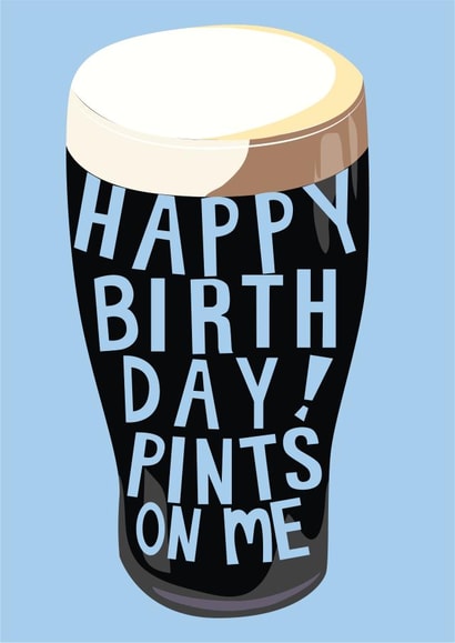 Pints on Me! | thortful