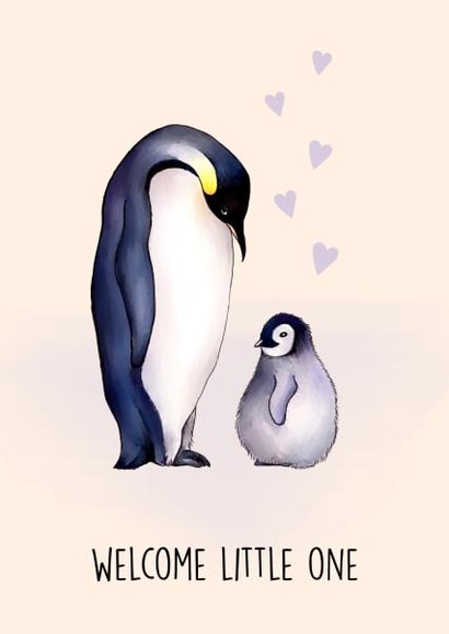 Welcome Little One New baby card | thortful