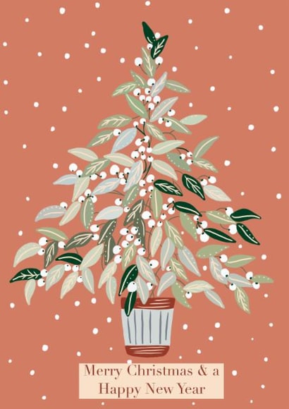 Mistletoe Today's Card: Mistletoe Points To New Beginning | Parting