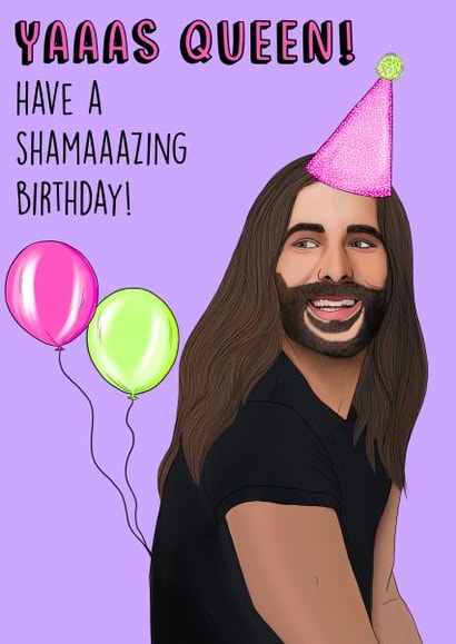 Jonathan Van Ness Yaaas Queen | thortful