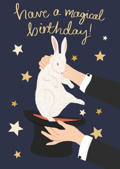 Magical Magician Birthday Card | thortful