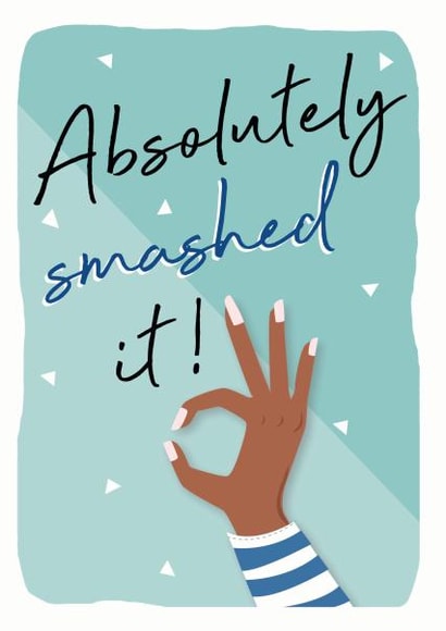 Absolutely smashed it! | thortful