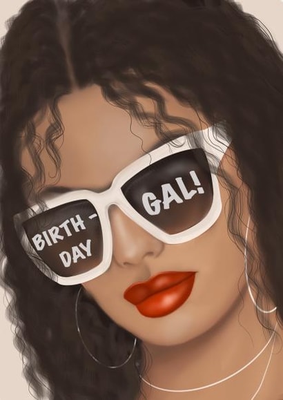 Trendy Birthday Gal | thortful