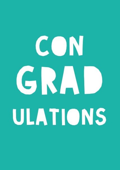 Con-GRAD-ulations | thortful