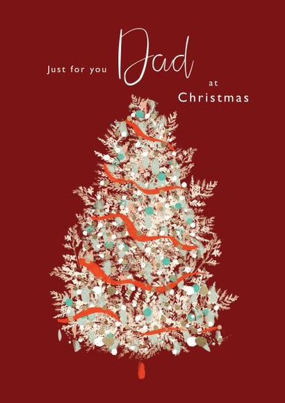 Just For You Dad At Christmas - Traditional - Classic - Red Christmas ...
