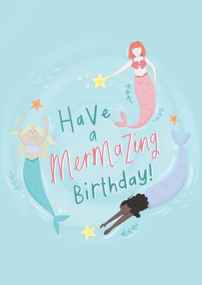 Have A Mermazing Birthday | thortful