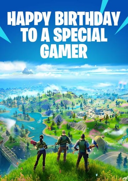 Happy Birthday To a Special Gamer Fortnite | thortful