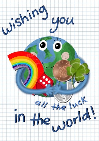 All the luck in the world! | thortful