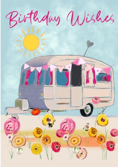 Birthday Wishes Caravan | thortful