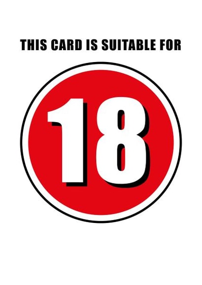 This card is suitable for 18 | thortful