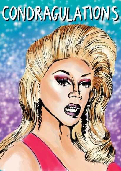 RUPAUL CONDRAGULATIONS | thortful