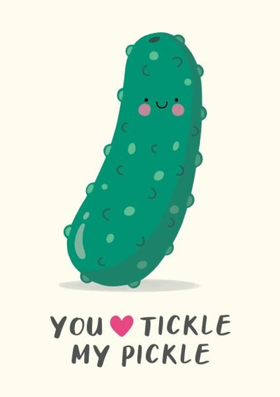 You Tickle My Pickle | thortful