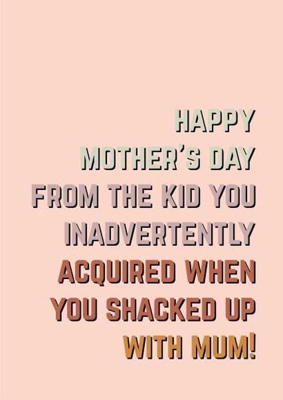 Step Mum Mothers Day Card Thortful