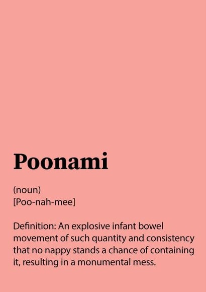 Poonami - New Baby / Maternity Card | thortful