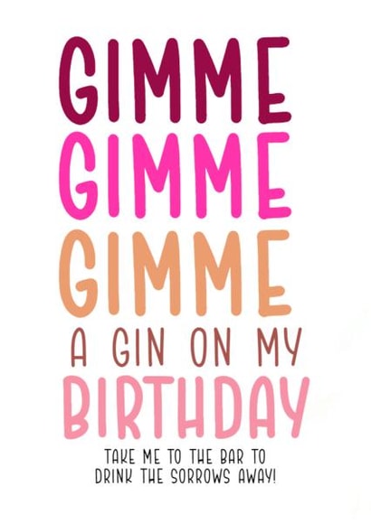 Abba Birthday Card | thortful