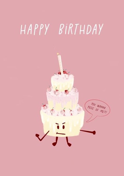 The angry birthday cake! | thortful