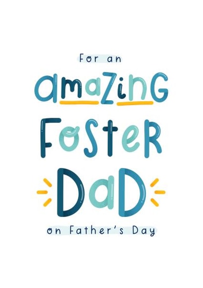 For an amazing foster dad on Father's day | thortful