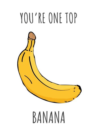 Top Banana Card | thortful