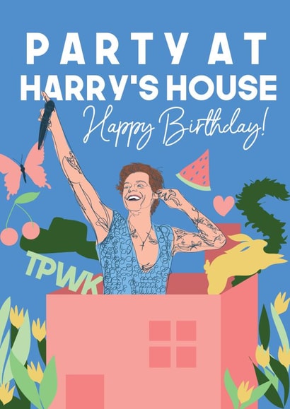 Harry Styles Birthday Card | thortful
