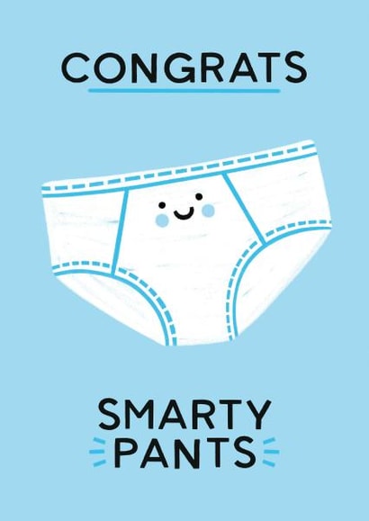 Congratulations Smarty Pants | thortful