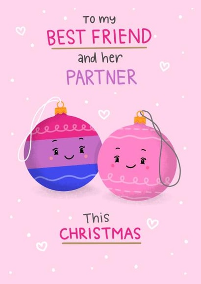 Bisexual - Best friend & partner Baubles | thortful