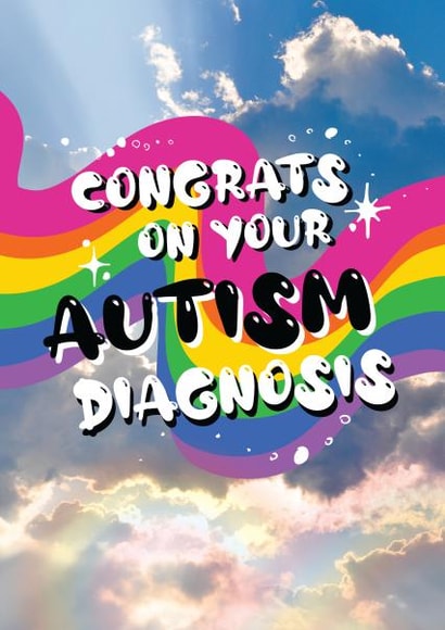 Cute Congratulations Card - Autism Diagnosis | thortful