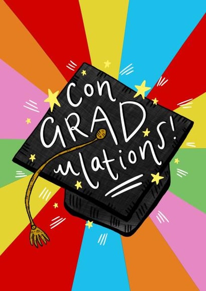 Graduation Card - Con-GRAD-ulations | thortful