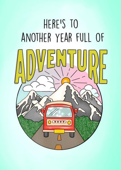 Heartfelt Anniversary Card - Another Year of Adventure | thortful
