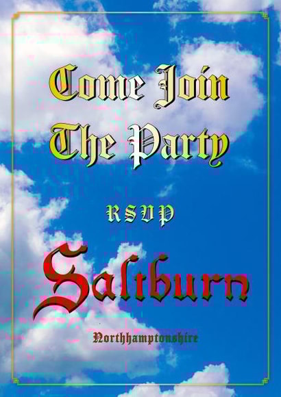Saltburn Birthday Card - Come Join The Party | thortful