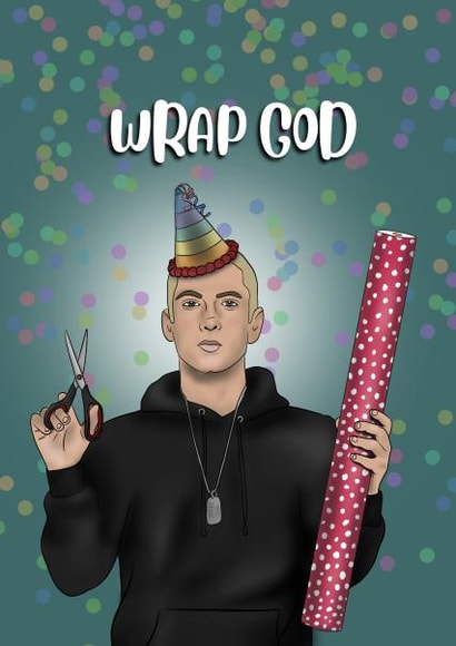 Funny Birthday Card - Eminem Rap Song Lyrics - Wrap God | thortful