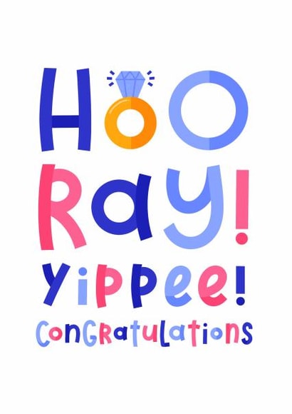 Cute Congratulations Card - Wedding or Engagement | thortful