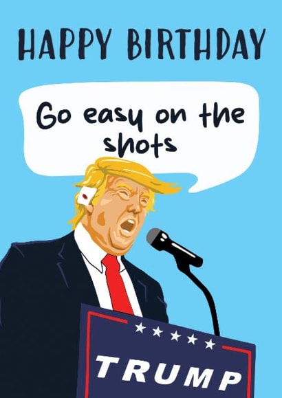 Funny Trump-Themed Birthday Card - "HAPPY BIRTHDAY, LOSER!" | thortful